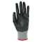 Magid Coated Gloves, Polyurethane, 4 Abrasion Level, Salt & Pepper, 1 ...