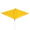 Pig Magnetic Roof Leak Diverter Tarp Yellow 5' L x 5' W TLS1999-YW | Zoro