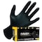 SAS SAFETY Black, L, 7 mil, Nitrile Powder-Free, Disposable Gloves ...
