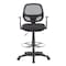 Boss Office Products Commercial Grade Mesh Drafting Chair - with Arms ...