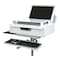 Omnimed Medical Grade All-in-One Computer Stand W 10' Cord Reel & Med ...