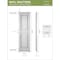 Ekena Millwork Builders Edge, Standard Two Equal Panels, Raised Panel ...