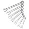 Performance Tool 7-Pc Sae Combination Wrench Set, W30200 W30200 | Zoro