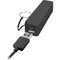 Iessentials Portable 2600mAh Battery Bank (Black) IE-PB-BK | Zoro