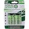 Ultralast Green Everyday Rechargeables AA Batteries, Pack/4 ULGED4AA | Zoro