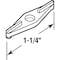 Prime-Line Double Wing Flush Clips, 1-1/4 in., Plastic, White (6 Pack ...
