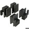 Prime-Line 3/8 in. x 9/16 in. Black Plastic Window Corner Guide, Likit ...