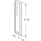 Prime-Line Clear Plastic, Window Finger Pull, Self-Adhesive, PK2 F 2549 ...