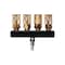 Primefit 4-Way Bar Manifold w/ 5 Couplers, Plug M14025-6 | Zoro