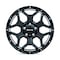 Rtx Alloy Wheel, Goliath 17x9 5x127 ET-15 CB71.5 Satin Black Milled ...