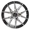 Rtx Alloy Wheel, Slick 16x7 5x114.3 ET40 CB73.1 Black Machined 082918 ...