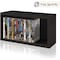 Way Basics Eco-Friendly Stackable DVD Rack, Black WB-DVD-BK | Zoro