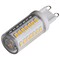 Satco 5 Watt JCD LED Lamp, Clear, 3000K, G9 Base, 120 Volt S11234 | Zoro