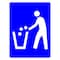 Sign Solutions Usa Litter Container (Symbol), Aluminum, 18 in x 18 in ...