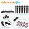 Pyle 8 Mic Professional Handheld Vhf Wireless Microphone System ...