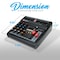 Pyle PyleProfessional DJ Audio Mixer - 3-Channel, USB Interface, 3 Mic ...