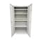 Steel Cabinets Usa Storage Cabinet, 72 in H, 36 in W, White, 4 Shelves ...