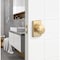 Sure-Loc Hardware Oakley Privacy Knob, Satin Brass OK102 SB | Zoro