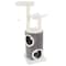 Pet Adobe Cat 44.75-Inch Multi-Level Kitty Condo 214314JQK | Zoro