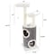 Pet Adobe Cat 44.75-Inch Multi-Level Kitty Condo 214314JQK | Zoro