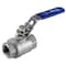 Apollo 3/4 in. Stainless Steel FNPT x FNPT Full-Port Ball Valve with ...