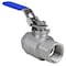 Apollo 3/4 in. Stainless Steel FNPT x FNPT Full-Port Ball Valve with ...