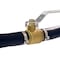 Apollo 1 in. Brass Insert Poly Ball Valve POLYV1 | Zoro