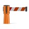 Montour Line Retractable Belt Barrier Cone Mount Orange Case 9ft. Rd/Wh ...
