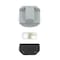 Truck-Lite Incandescent, 1 Bulb, License Light, Rectangular, Gray ...