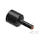 Raychem Heat Shrink Tube, Dual Wall, 4:1 I.D. Shrink Ratio, Black, 48 ...