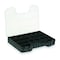 Westward Compartment Box with 9 compartments, Plastic, 2 7/32 in H x 13 ...