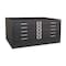 Zoro Select Cabinet, Flat File, 5 Drawer, Black 2CLA5 | Zoro