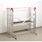 Hailo Portable Scaffold, Aluminum, 396 lb Load Capacity, 7 ft 6 in ...