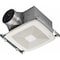 Broan Ceiling Bathroom Fan, 80 cfm cfm, 4 in or 6 in Duct Dia., 120V AC ...