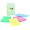 Post-It Sticky Notes, 4x6 In., Marseille, PK5 660-5PK-AST | Zoro