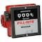 Fill-Rite Mechanical Flowmeter, 4 Digit Mechanical Fuel Transfer Meter ...