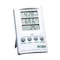 Extech Clock Digital Hygrometer, 14 to 140 F 445702 | Zoro