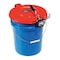 Pig Latching Pail Lid, Red DRM1200-RD | Zoro
