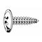 Zoro Select Sheet Metal Screw, No. 6 x 1/2 in, Zinc Plated Steel K-Lath ...
