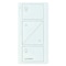 Lutron Wireless Remote Control, 2 Buttons, White PJ2-2BRL-GWH-L01 | Zoro