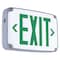 Compass Exit Sign, 2 Face(s), LED, Universal Mount, Nickel Cadmium ...