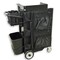 Flexcart FC-100 Tool Utility Cart, 7 Drawer, Black, Stainless Steel, 14 ...