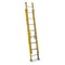 Werner 16 ft Fiberglass Extension Ladder, 375 lb Load Capacity D7116-2 ...