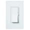 Lutron Lighting Dimmer, Slide, 1-Pole, Decora DV-600P-WH | Zoro