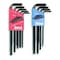 Eklind Combination Ball-Hex-L Key Set, Sizes 0.050 to 3/8 and Size 1.5 ...