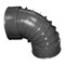 Advanced Drainage Systems 0490AA $11.34 Corrugated Drain Elbow, 6 in. L ...