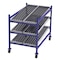 Unex Flow Cell Mobile Gravity Flow Rack, 60 in D, 36 in W, 3 Shelves ...