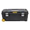 Dewalt Rolling Tool Box, Plastic, Black, 28 in W x 12-1/2 in D x 12 in ...