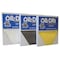 Oil-Dri Sorbent Pad, Universal, 2 gal Vol Absorbed per Pkg, 15 in x 19 ...