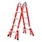 Werner Multipurpose Ladder, 19 ft, Fiberglass, 300 lb Load Capacity FMT ...